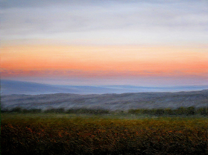 Painting gallery of Dave Goldman landscape oil paintings.